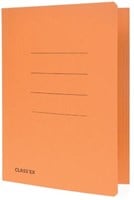 Dossiermap karton oranje Classex schrift formaat, 18,2x22,5cm 300 gram ...