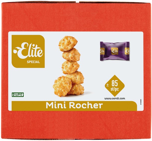 Koekjes Elite mini rocher 85 stuks