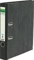Elba ordner folio formaat uit karton rug van 5 cm zwart
