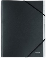 Leitz Recycle sorteermap, karton, ft A4, 12 tabs, zwart