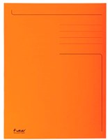 Dossiermap folio karton oranje Exacompta 50 stuks