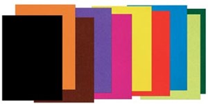 Gekleurd tekenpapier 21 x 29,7 cm A4