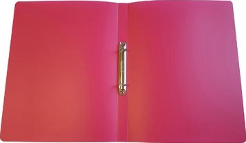 Alpha ringmap voor A4 uit PP 2 ringen van 16 mm roze