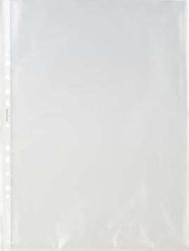 Showtas A3 staand 80 micron 11-rings gekorreld pak van 100 stuks Pergamy