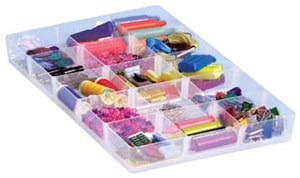 Plastic Opbergbox met 15 Vakken Really Useful Box 4 of 9 Liter