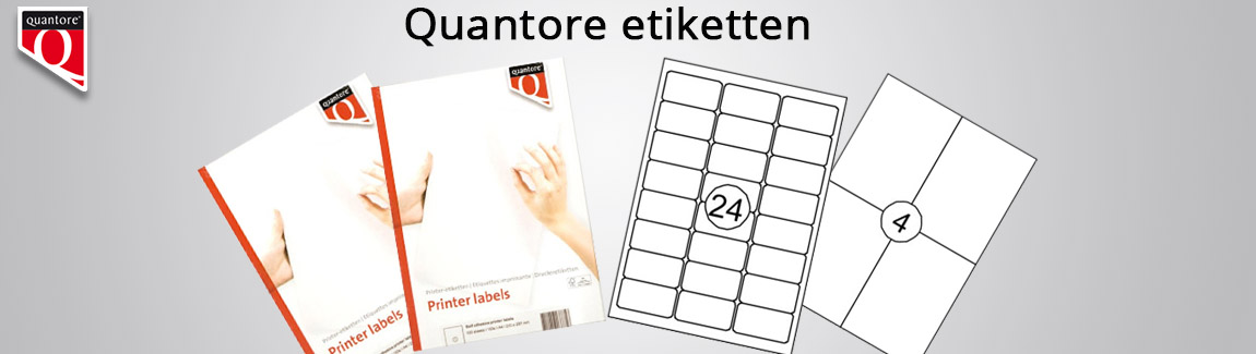 Quantore etiketten