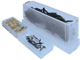 Plastic opbergbox met deksel Really Useful Box 77 l