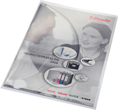 Leitz insteekmap transparant 100 stuks