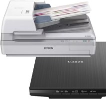 Flatbed scanner voor het scannen van foto's en documenten