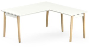 Hoek bureau Robin met houten poten