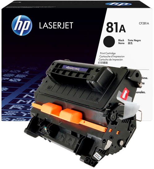 HP cartridge 81a zwart CF281A