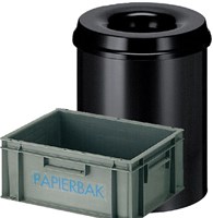 Papierbak voor kantoor